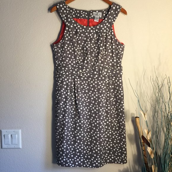Robbie Bee | Dresses | Robbie Bee Dress Abstract Dots Orange 10 | Poshmark